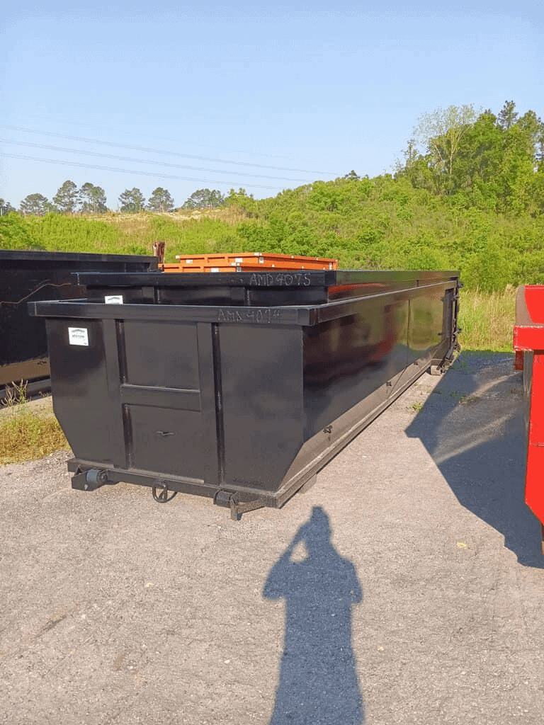 Discover Our Efficient 47' Rail 20 Yard Dumpsters