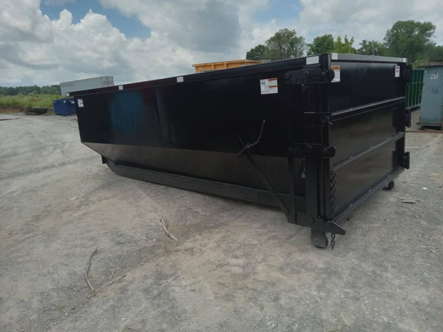 15-yard Load Trail Style Dumpsters for Sale – American Made Dumpsters